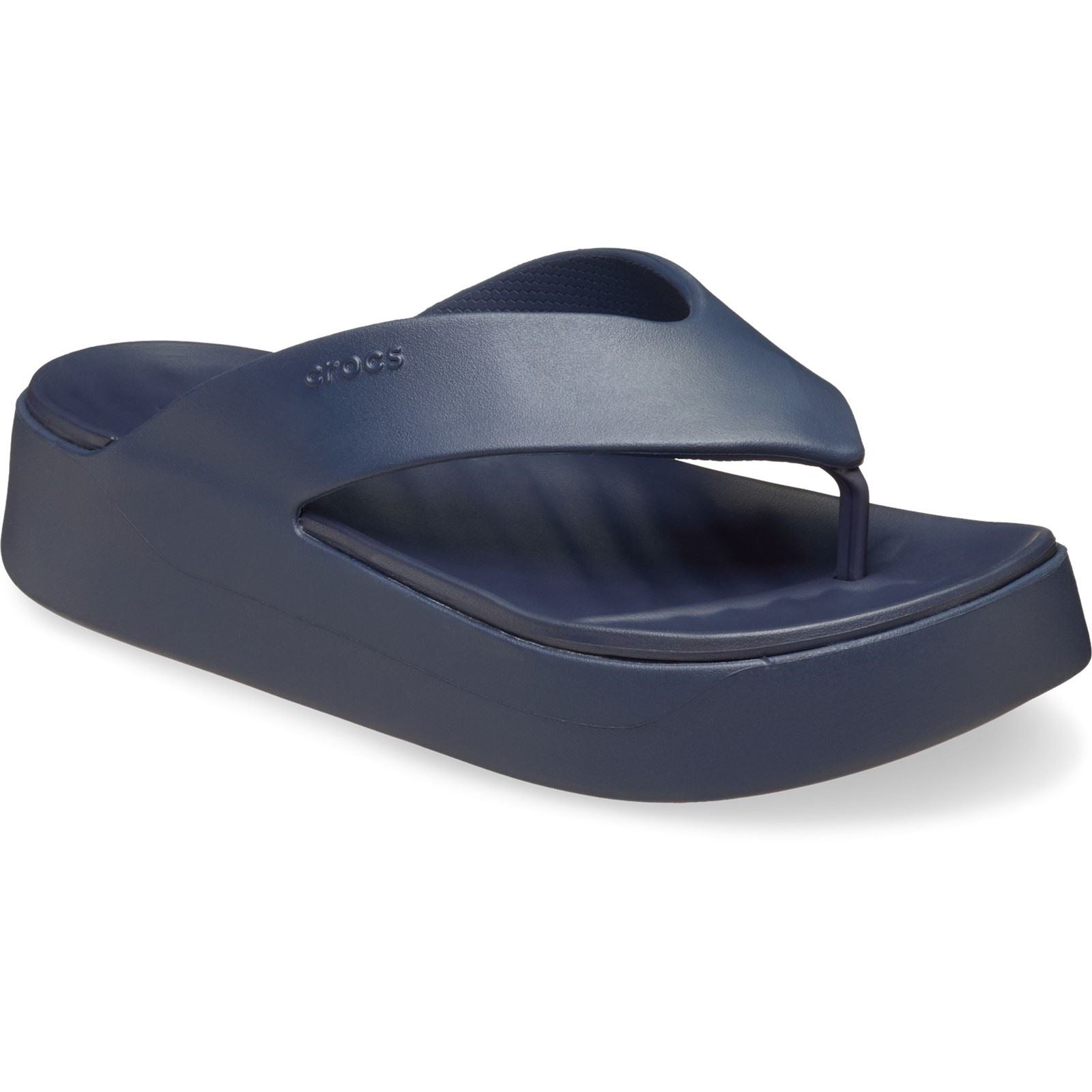 Crocs Getaway Platform Thermoplastic Women's Navy Sandals – SavvyTreads