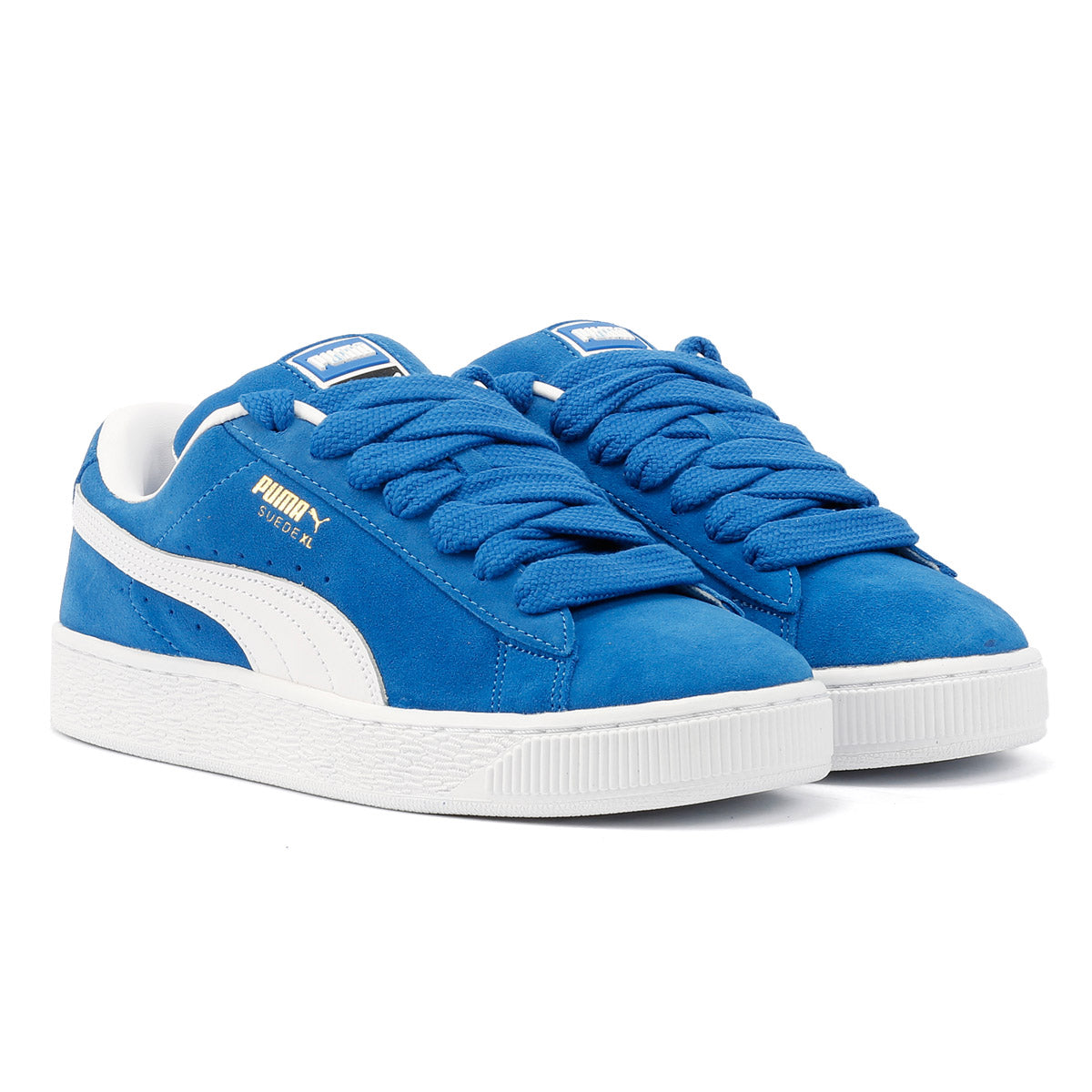 Puma - 395205-01 UNISEX SUEDE XL ROYAL BLUE/WHITE – SavvyTreads